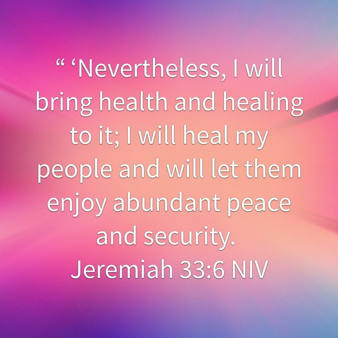 I Will Heal, Repair, Revive, Restore, Renew, Empower You - Prophetic ...